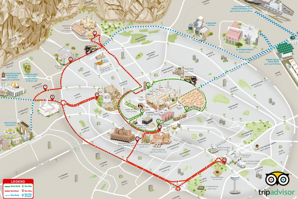 Madinah’s Hop-On Sightseeing Bus is The Best Way To See The City ...