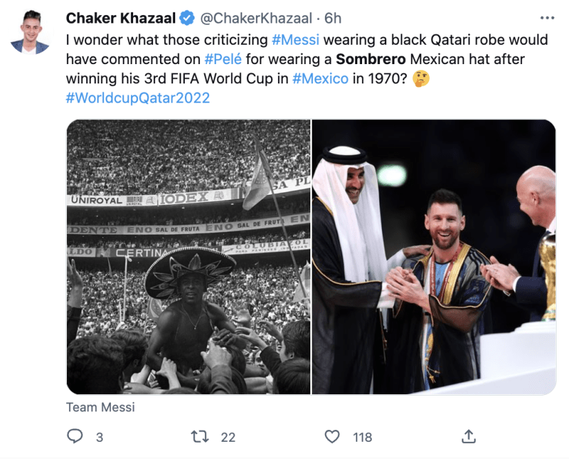 Why Messi Wearing The Bisht Was a Mark of Honour - British Muslim Magazine