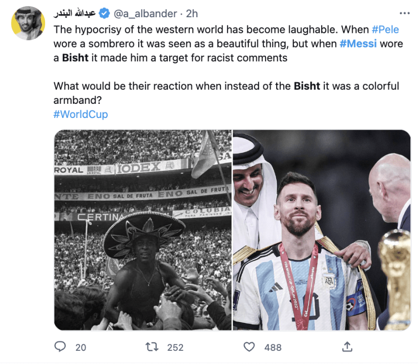Why Messi Wearing The Bisht Was a Mark of Honour - British Muslim Magazine