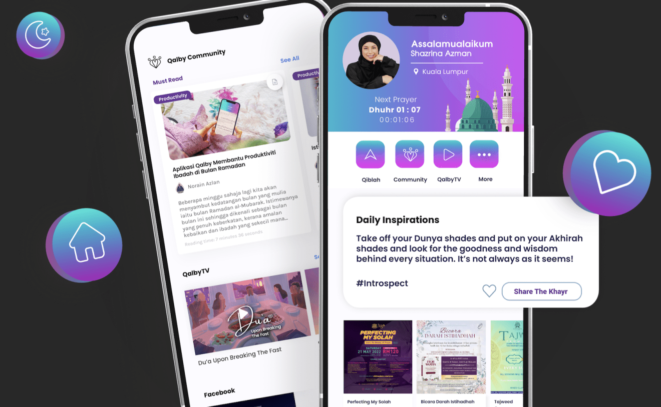 A mobile App every Muslim need’s to download today – Qalby is here ...